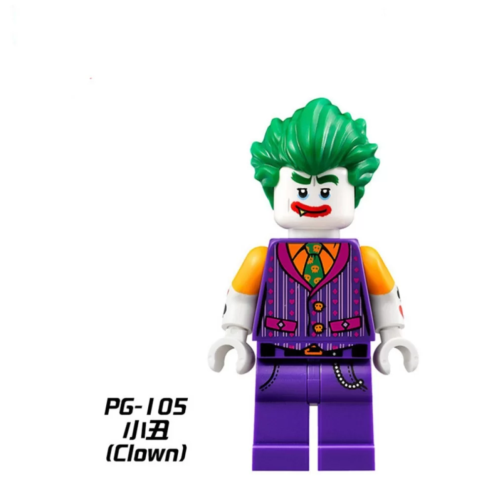 Super Hero Clown Batman Calendar Man Robin lego