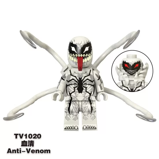 lego minifigure Super Hero Venom Serum Death Attendant Mrs. Chen ...