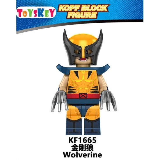 lego minifigure Superhero Moonlight Knight Superman Steel Wolf Hawk ...