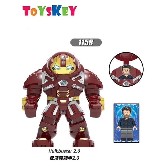 lego minifigure Anti Hawk superhero Avengers Alliance mecha building ...